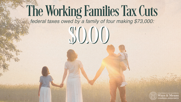 Big, Beautiful Success Story: Family of Four Earning $73,000 Has Zero ...